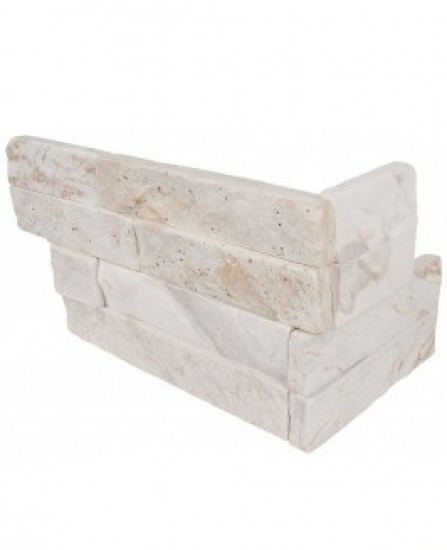 Sunset Silver-Splitface Ledger Panel Corner Quartzite Tile | Wall ...