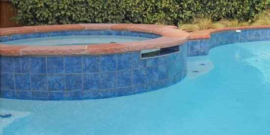 Sunburst Cobalt Blue Glossy Glazed Porcelain Mosaic Pool Tile | STB-808