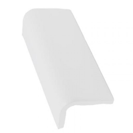 2-1/8" x 2-5/8" x 6" Ceramic Sink Rail Trim by Roca Tile USA