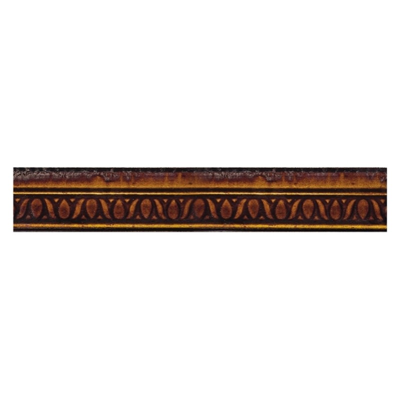 Calabash Red Handmade Porcelain Trim | Pool Rated Tile | Shower ...