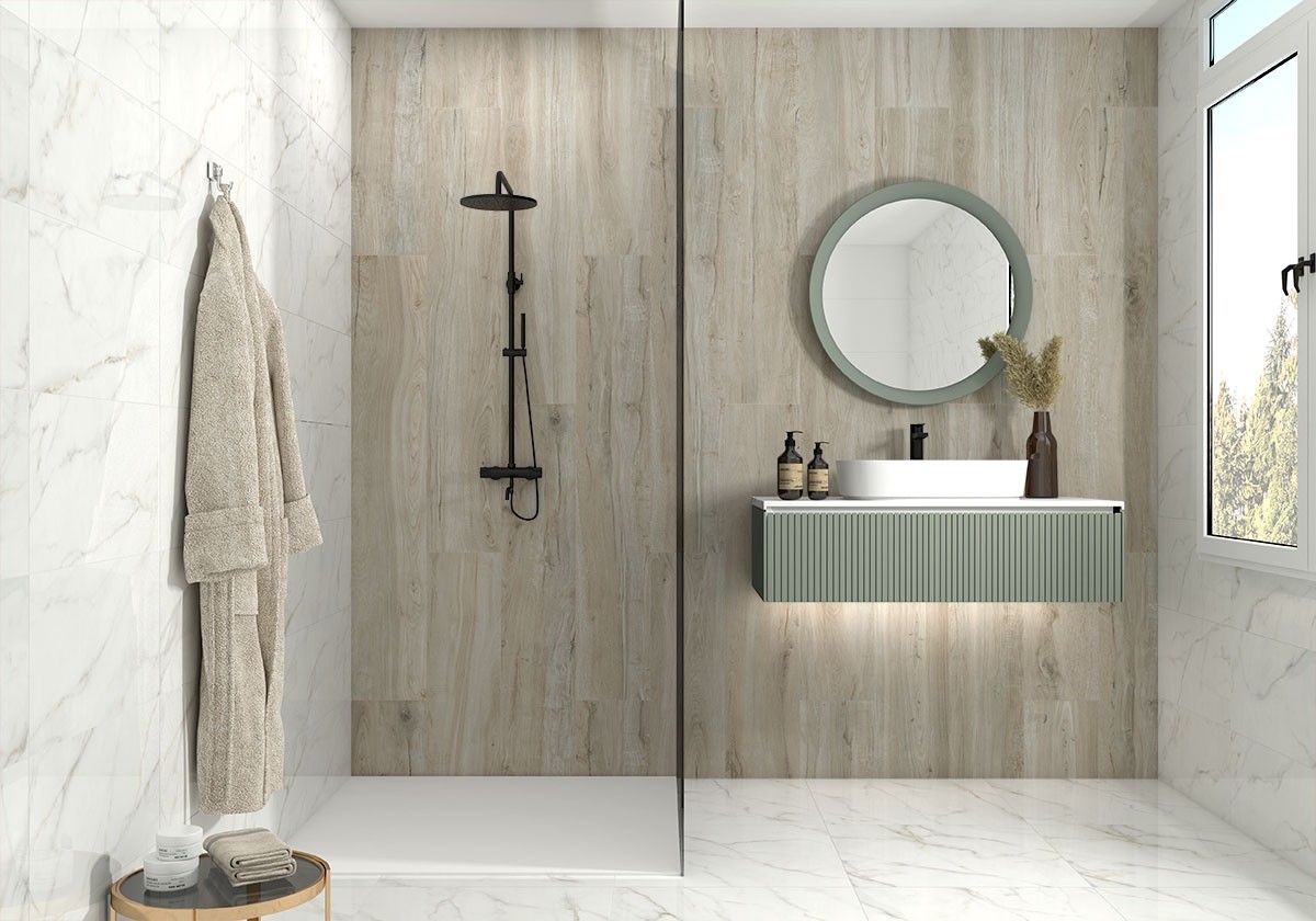Kaya Calacatta Lucca Matte Porcelain Tile | Wall | Floor | Countertop ...