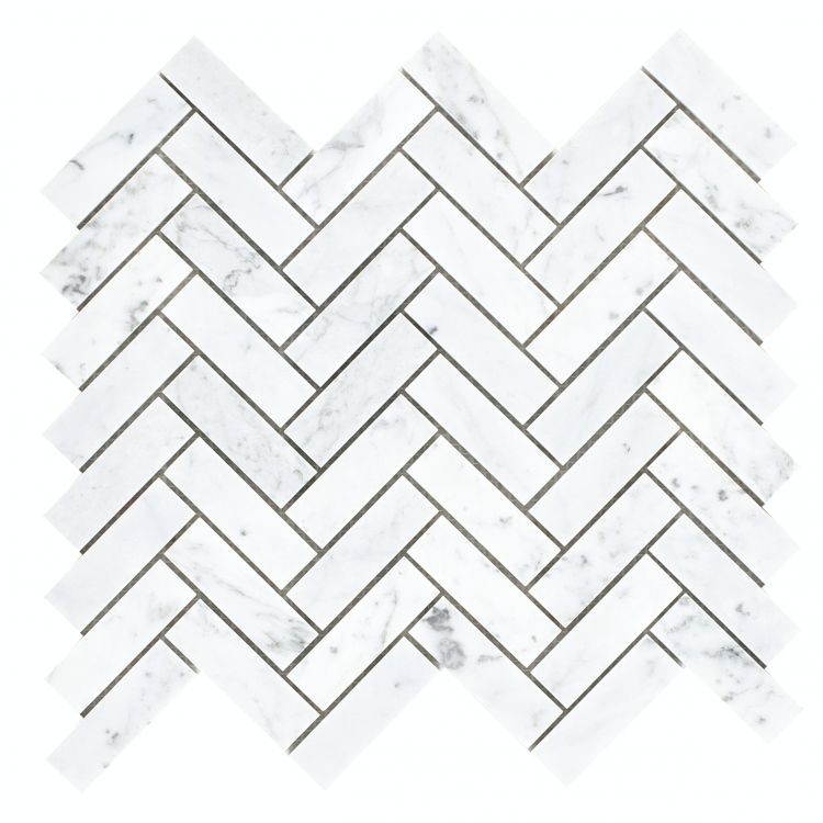 chevron pattern tile bathroom