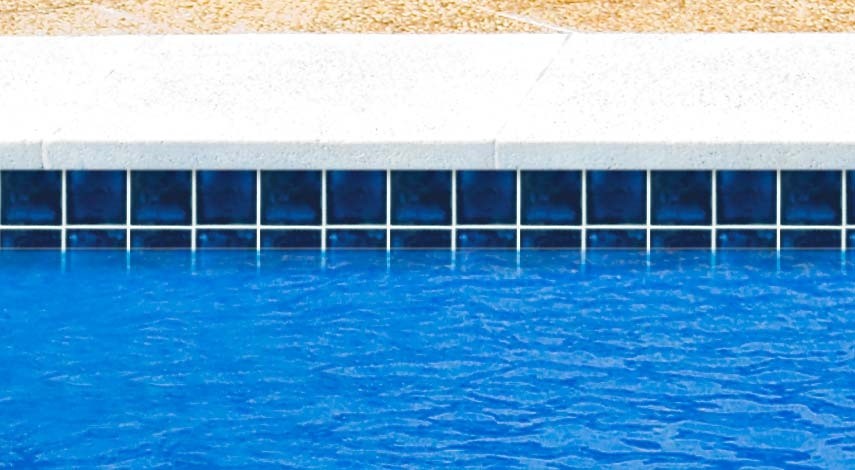 3x3 Marble Blue Glazed Porcelain Mosaic Tile for Swimming Pool ...