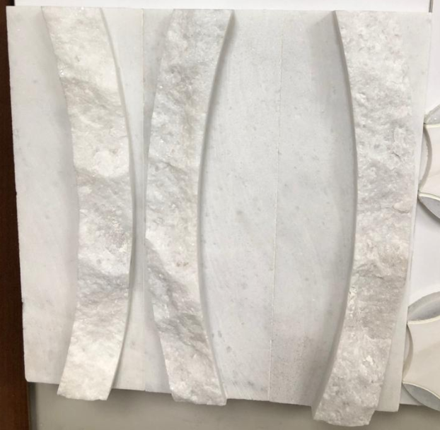 carrara split face tiles