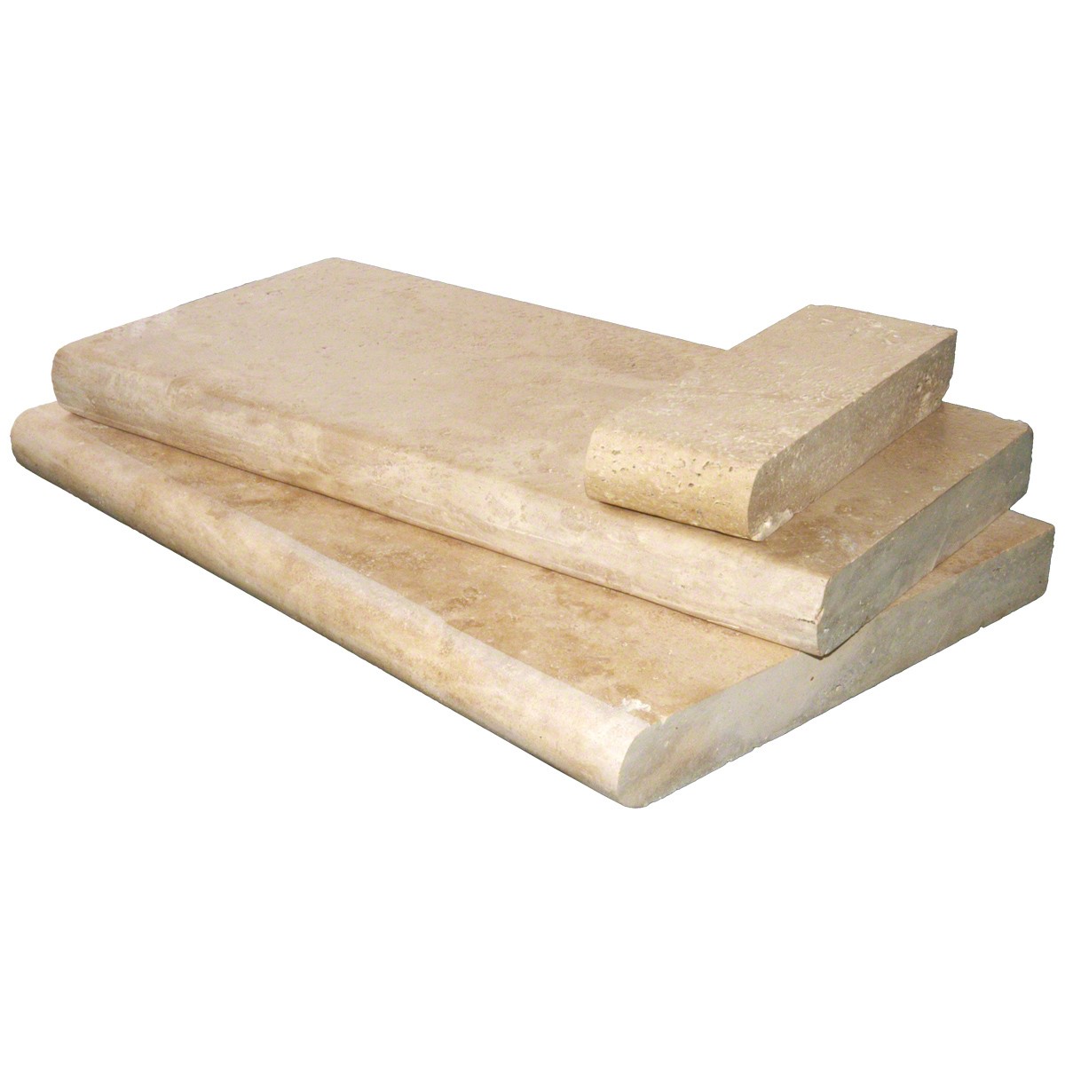 Tuscany Beige Travertine 12x24 Pool Coping