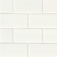 Infinity-Pure Water Jet Mosaic Tile in Italian White Carrara Polished ...