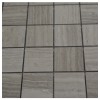 WOODEN BEIGE 2x2 SQUARE PATTERN MARBLE MOSAIC TILES From Greece